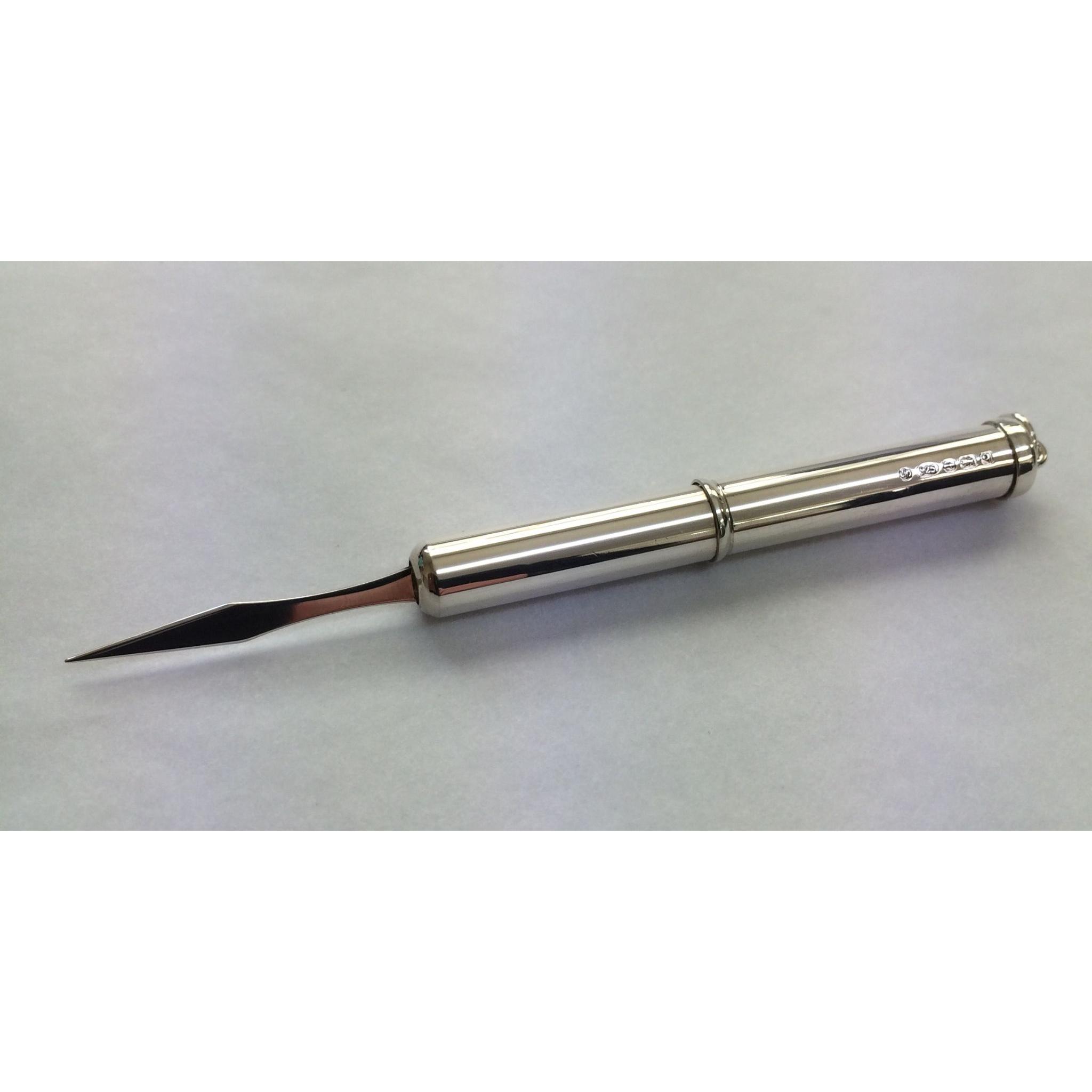 Sterling Silver Toothpicks with Twist Action